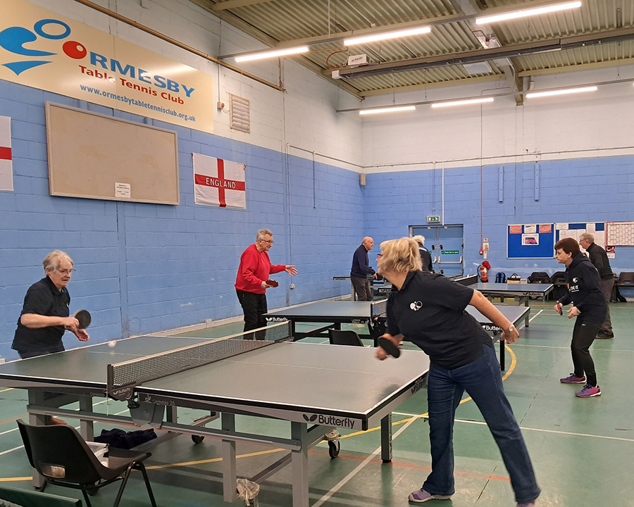 BBC visit highlights Ormesby TTC Parkinson's sessions - Table Tennis ...